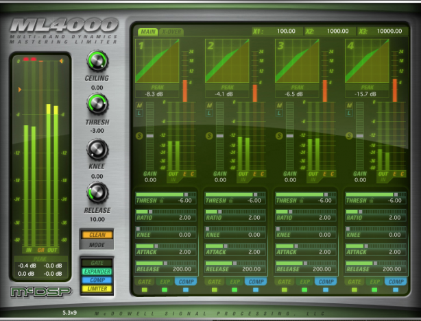 McDSP ML4000 HD v6 AAX DSP/Native/VST/AU - ProlydD4