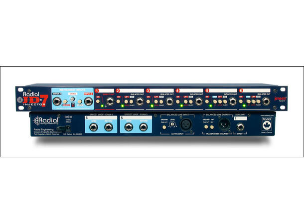 Radial JD7 Guitar Distro & Splitter - Prolyd AS