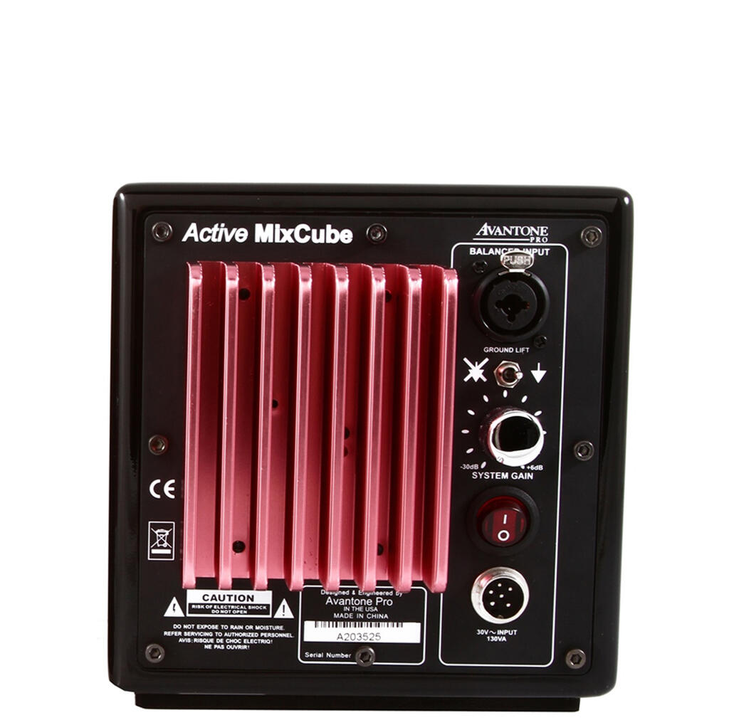 Avantone Mixcubes Aktiv Mono (black) Single speaker - Prolyd AS