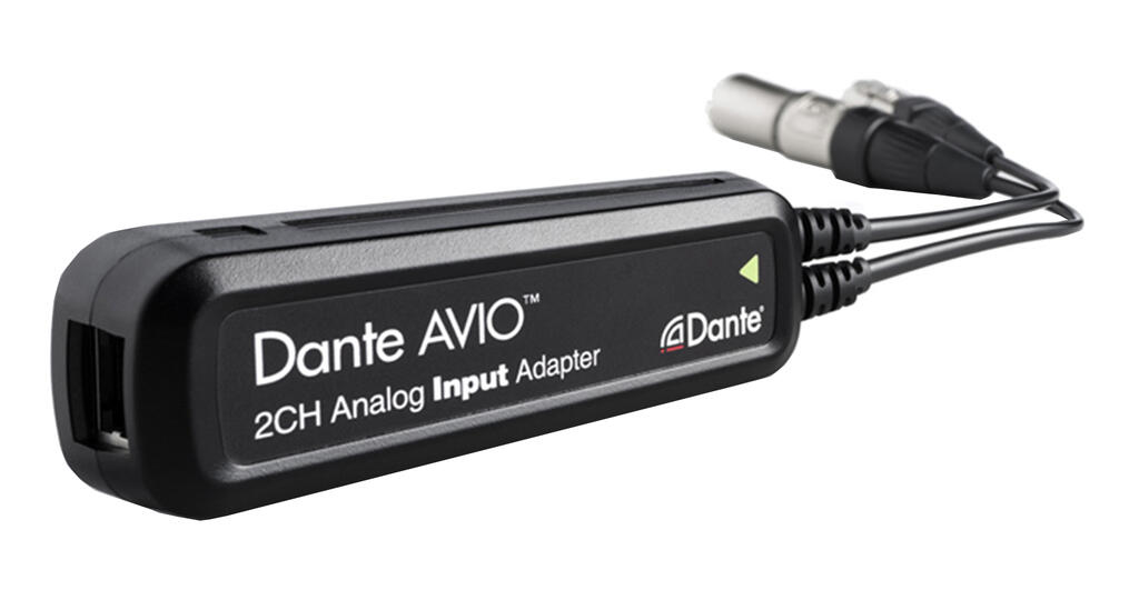 Audinate Dante AVIO Analog 2-In Adapter 2 x Analog inn - DANTE ...