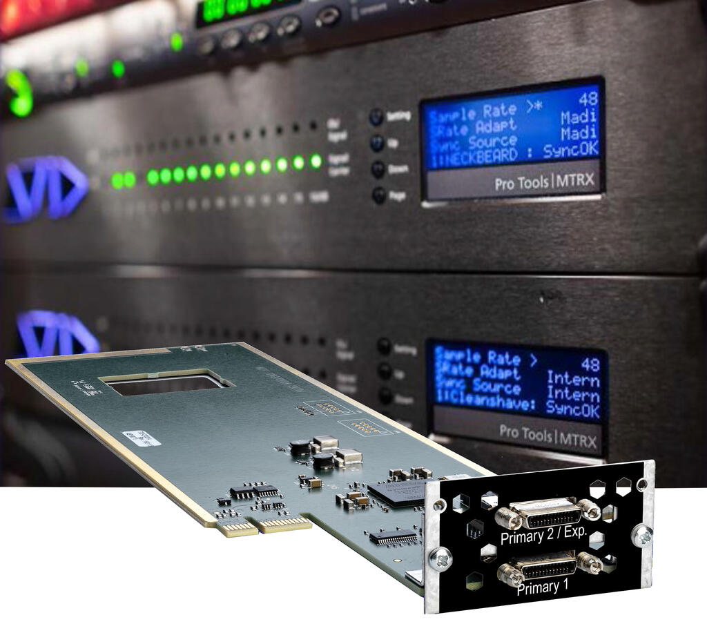 AVID Pro Tools | MTRX DigiLink I/O Card kort med 2x ekstra DigiLink ...