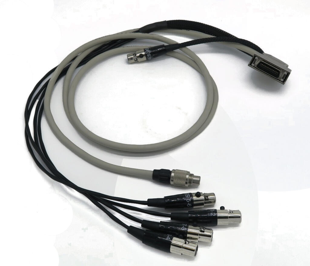 SONOSAX Cable SX-R4+ to SX-LC8+ 4 x AES IN, 3M MDR26 to BINDER 8P, 4 x ...