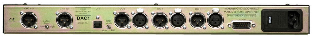 WEISS DAC1-MK3 D/A Converter high end dac - Prolyd AS