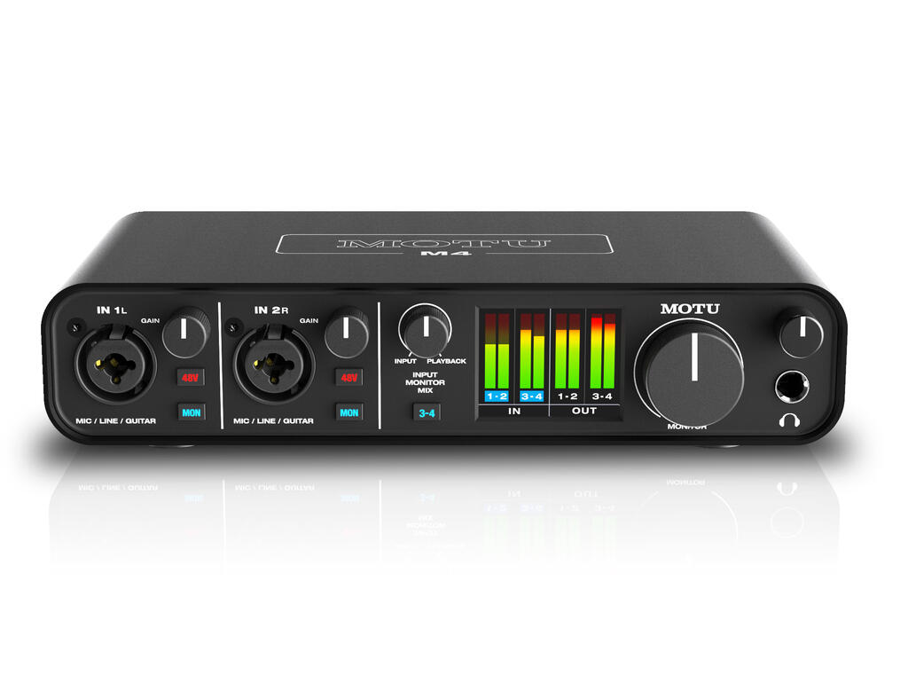 MOTU M4 Lydkort 4-in / 4-out USB audio interface - Prolyd AS