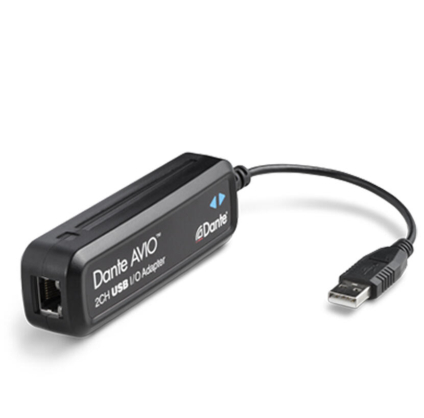 Audinate Dante AVIO USB IO Adapter 2x2 USB - DANTE konverter stereo ...