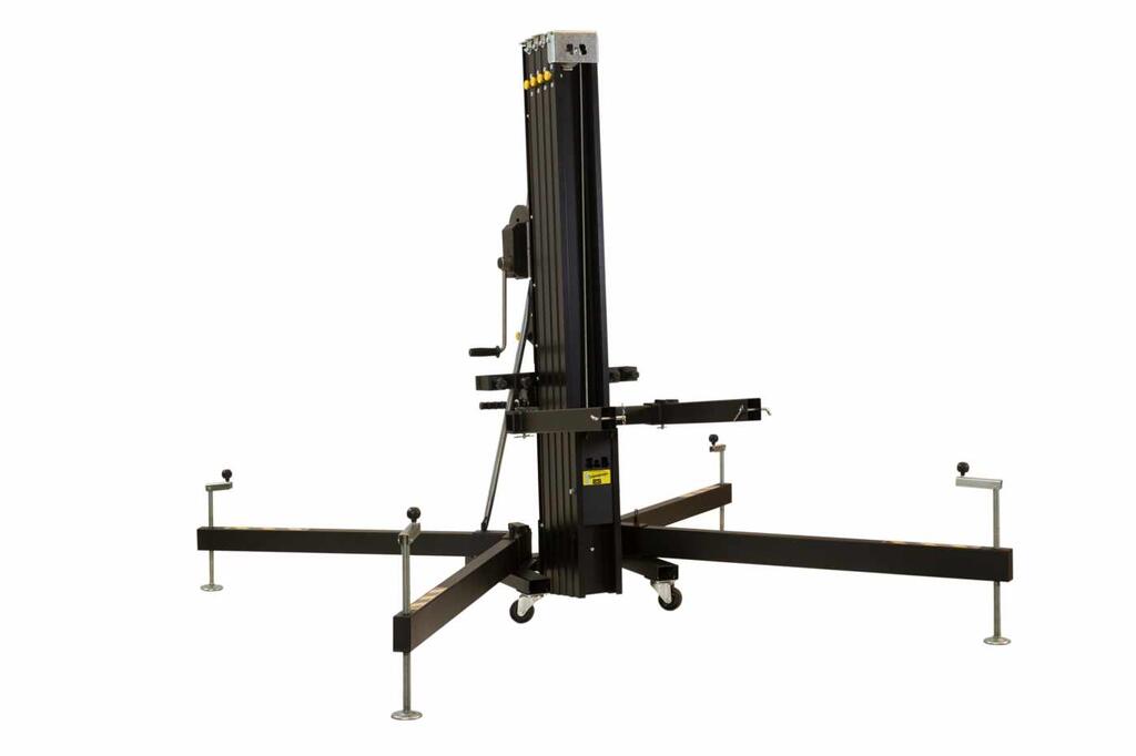 Block&Block GAMMA 50 - Line array lift Max Høyde: 6,20, max vekt: 300kg ...