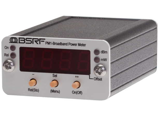 BSRF PM-1 RF power meter 9Vbattery powered, BNC connector - Prolyd AS