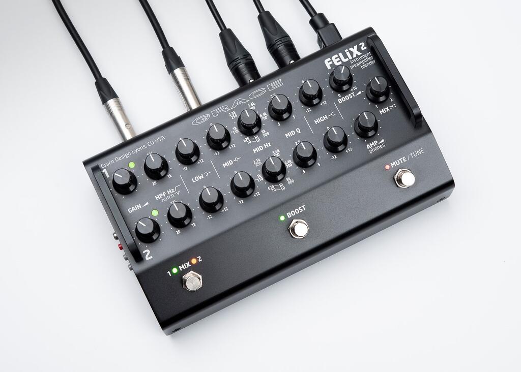 Grace Design FELiX 2 Black instrument preamp/blender - Prolyd AS