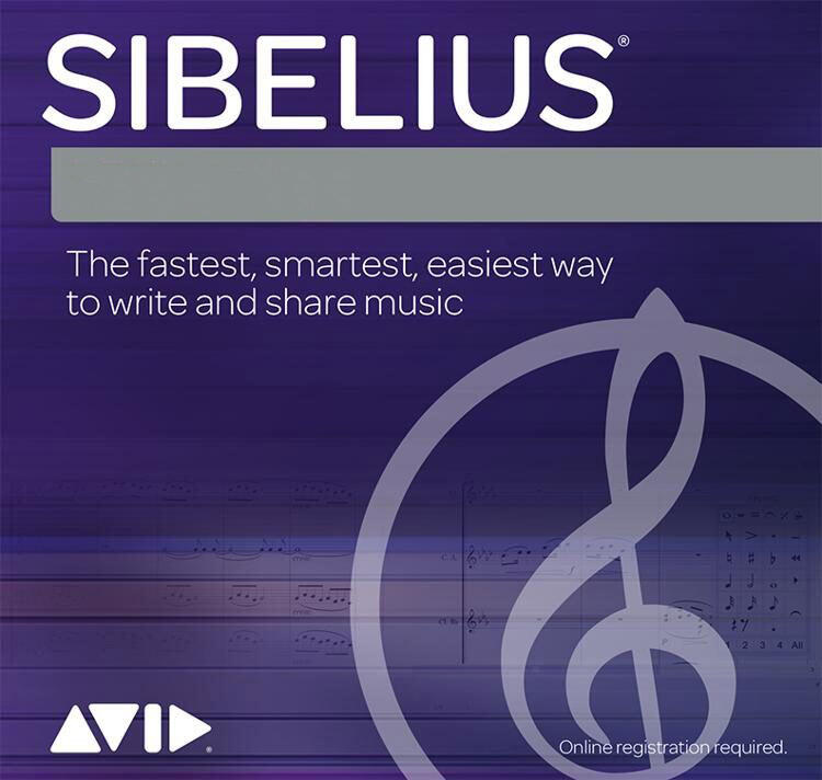 Sibelius Artist 1-års leie NY - Prolyd AS