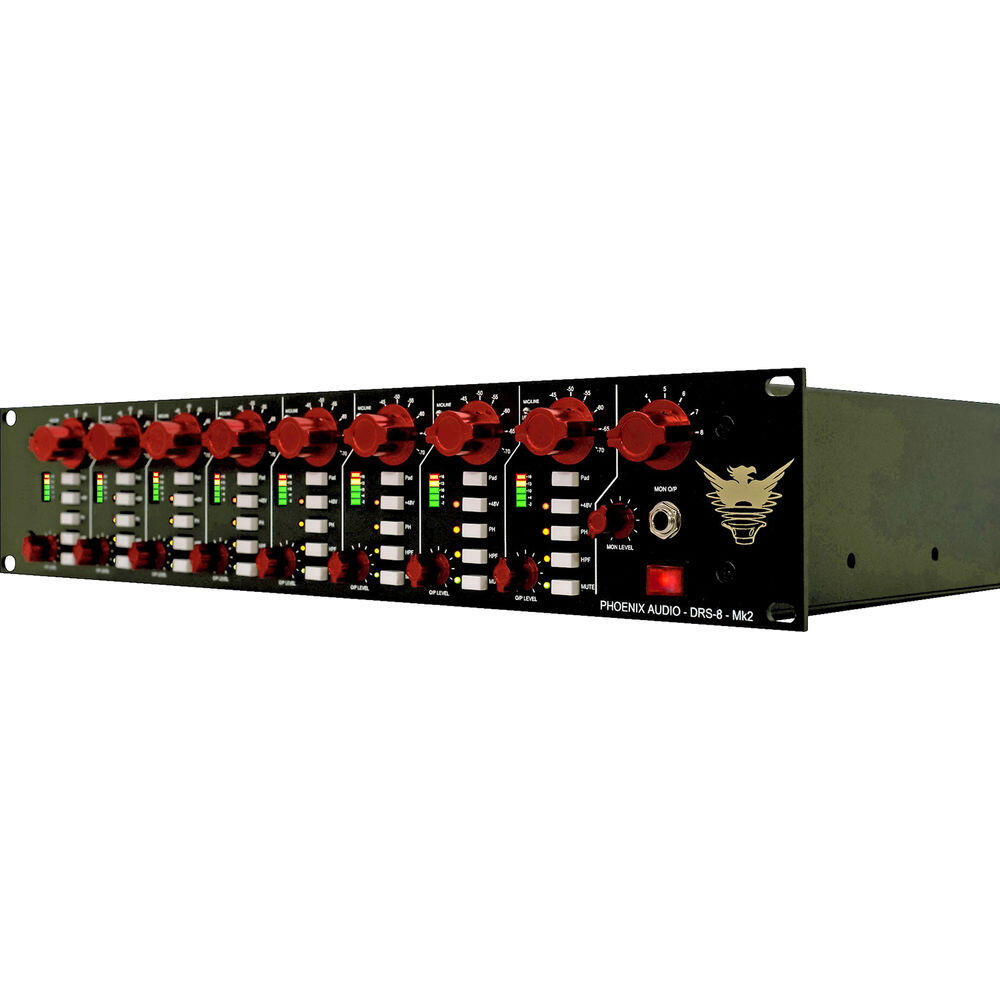 Phoenix Audio DRS-8 Mk2 8-channel preamp 8-channel Microphone preamp ...