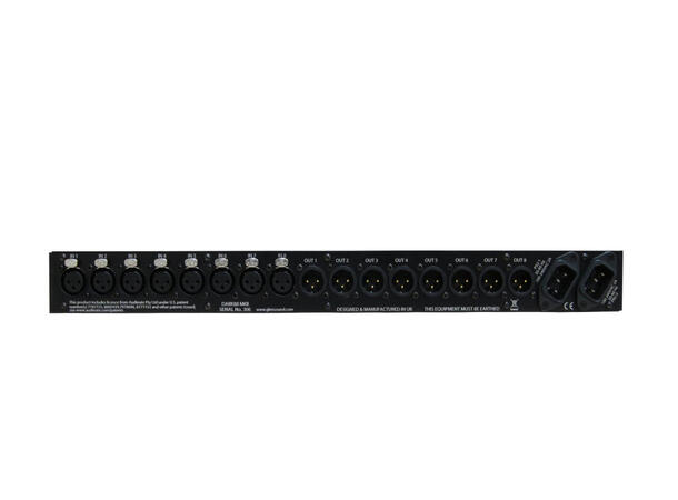 Glensound DARK88 MKII Dante ADDA 1u 19" rack mount 8 input and 8 output ...