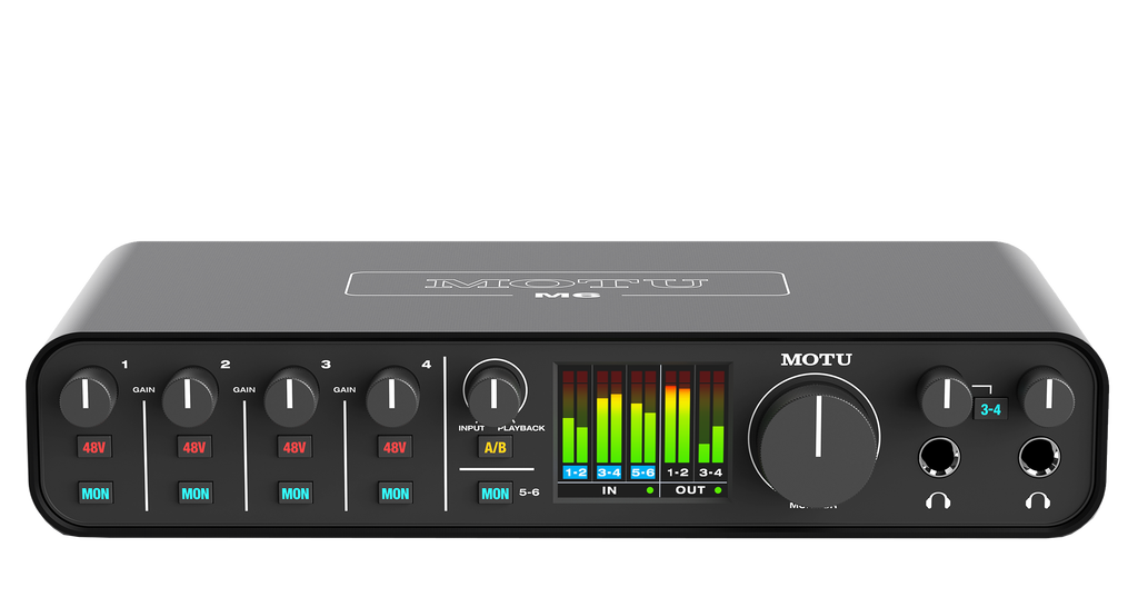 MOTU M6 Lydkort 6-in / 4-out USB audio interface - Prolyd AS